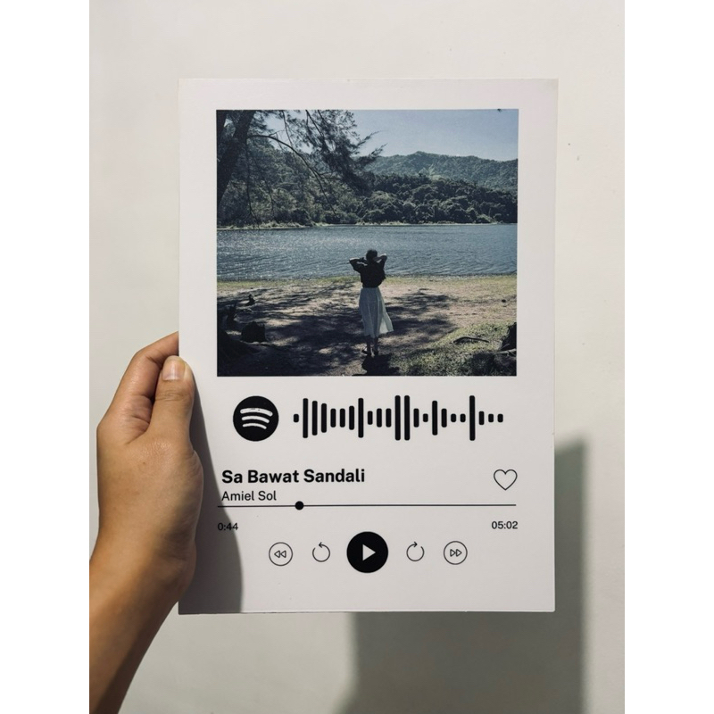 A4 SIZE & 4R SIZE 3MM TH Sintra Board Photo Tile Customize Spotify Frame | Sintra Board PHOTO ...