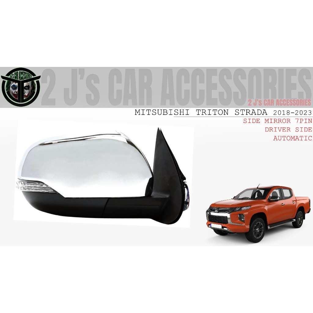 MITSUBISHI TRITON STRADA 2020 TO 2025 SIDE MIRROR ASSEMBLY/WITH SIGNAL ...