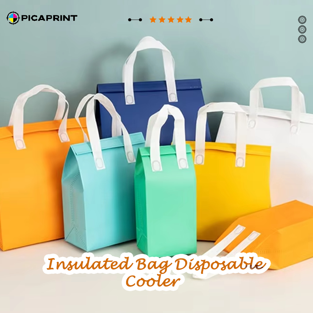 1pc Insulated Bag Disposable Cooler thermal Non-woven Insulation ...