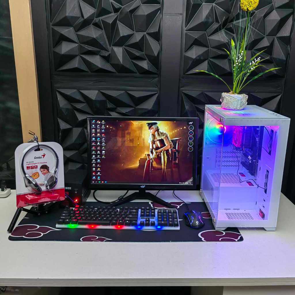 BRANDNEW COMPUTER SET AMD RYZEN 3 2200G 8GB RAM 128GB SSD OPENVIEW V200 ...