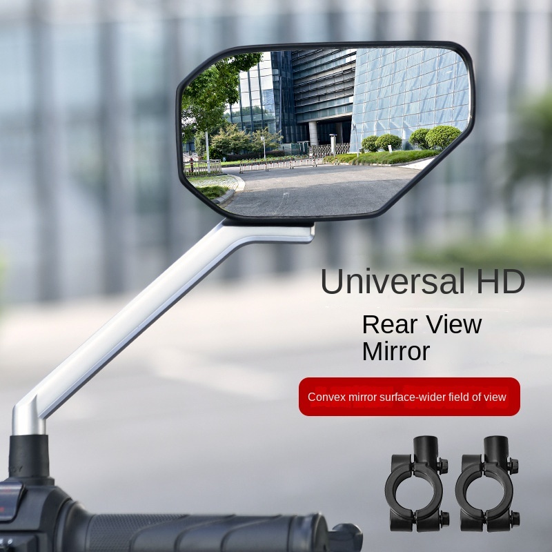 new motorcycle convex mirror HD wide field of view adjustable side ...
