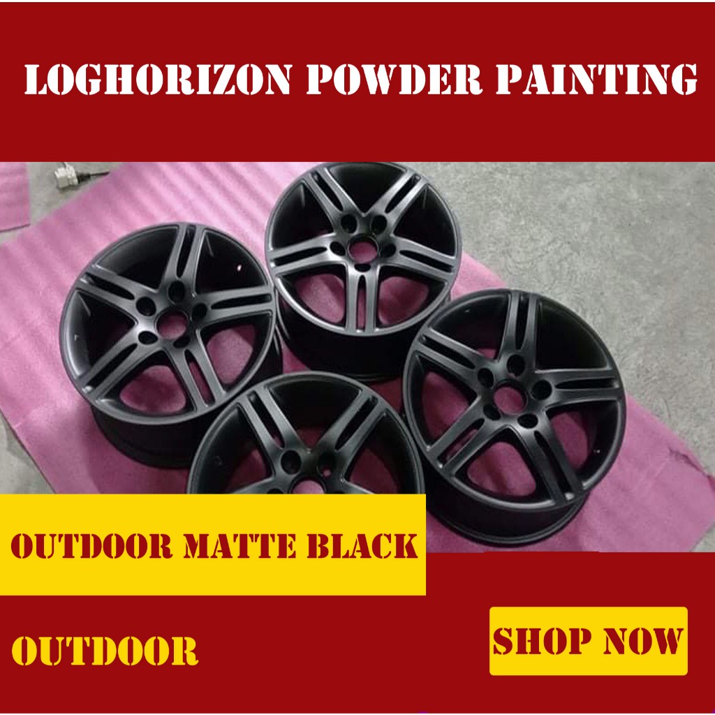 1KG MATTE BLACK - R11 - POWDER COATING PAINT | Shopee Philippines