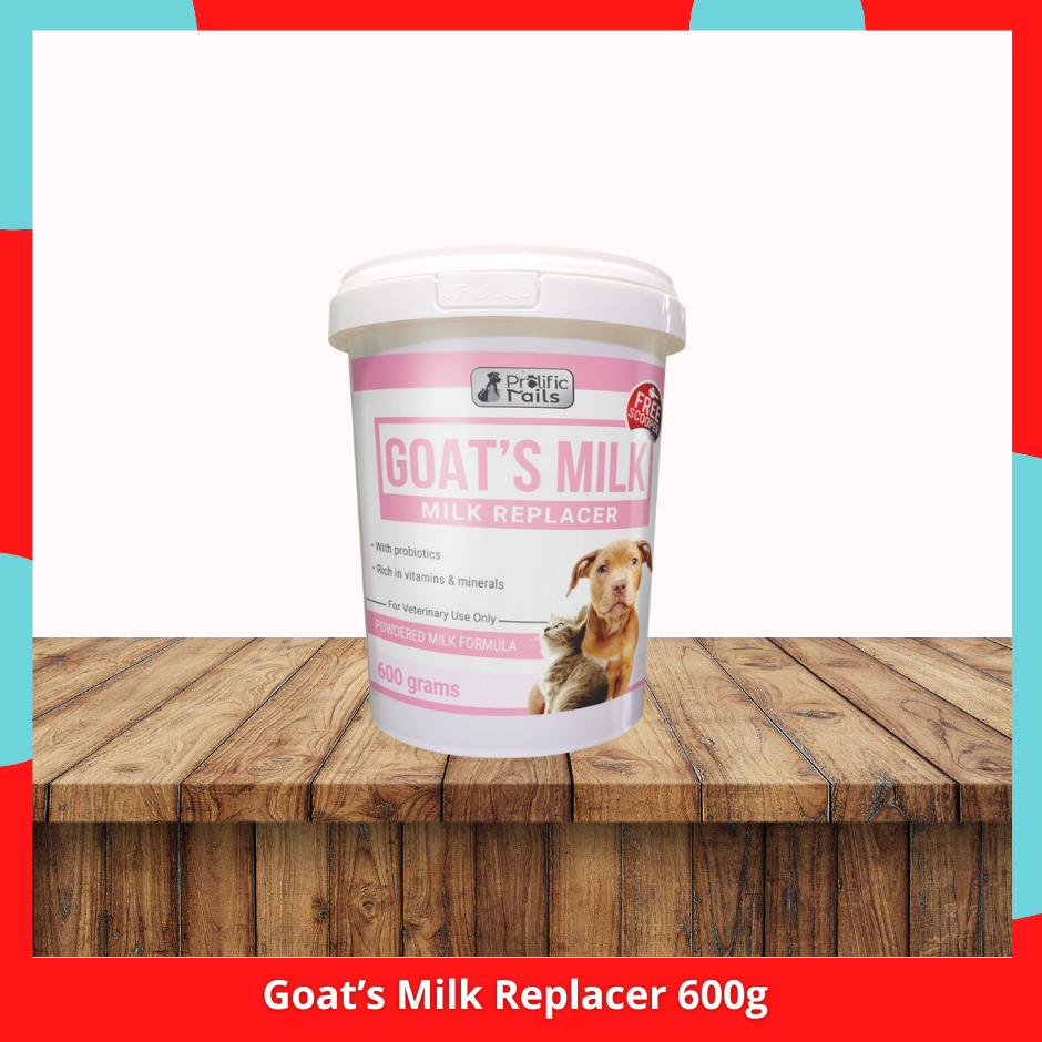 Prolific Tails Goat's Milk Replacer Powder 600g | Shopee Philippines