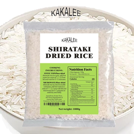 5kg Dry / Dried Shirataki Rice Konjac Keto/Low Carb Approved / skinny ...