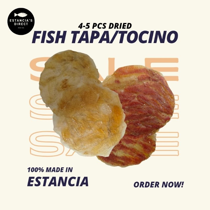 Fish Tocino/Tapa from Estancia, Iloilo - 4-5 pcs per pack | Shopee ...