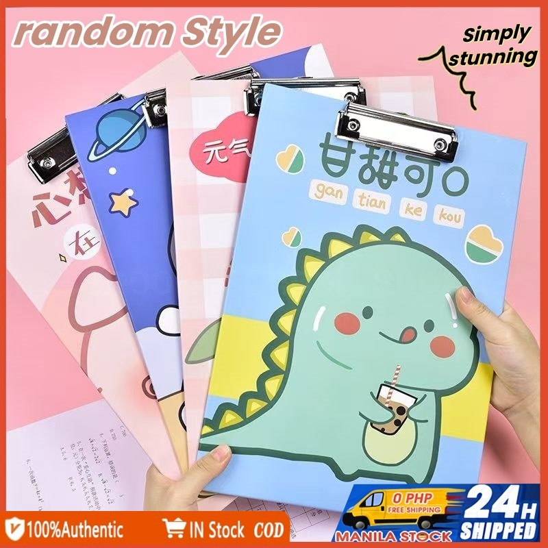 A4 Clipboard Cute 3D Cartoon Folder Document Folders Office File ...