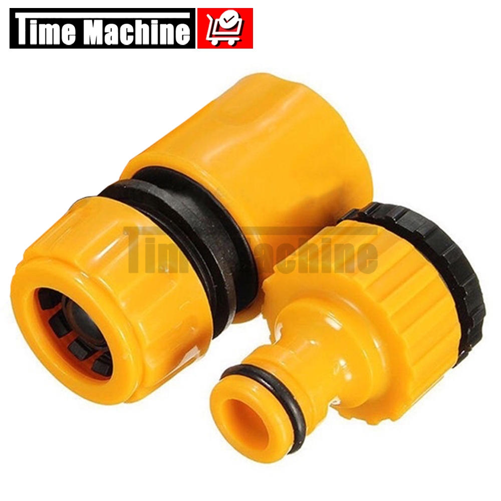 2pcs 1/2 Inch Quick Water Tap Adapter Faucet To Irrigation Hose ...