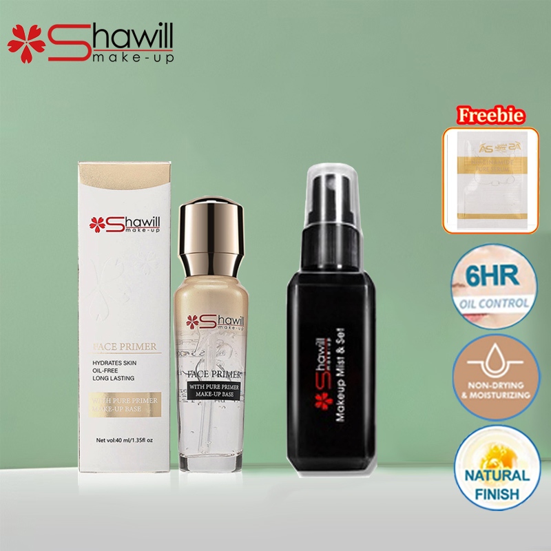 Shawill 6H Long Wearing Primer Face Makeup Base Flawless Smooth Skin ...