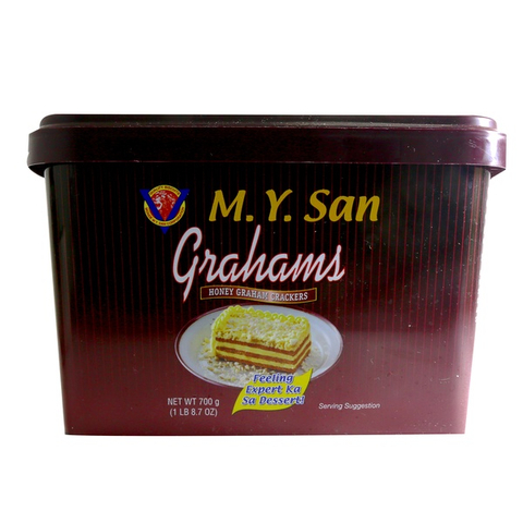 M.Y San Grahams Honey Crackers 210g and 700g | Shopee Philippines