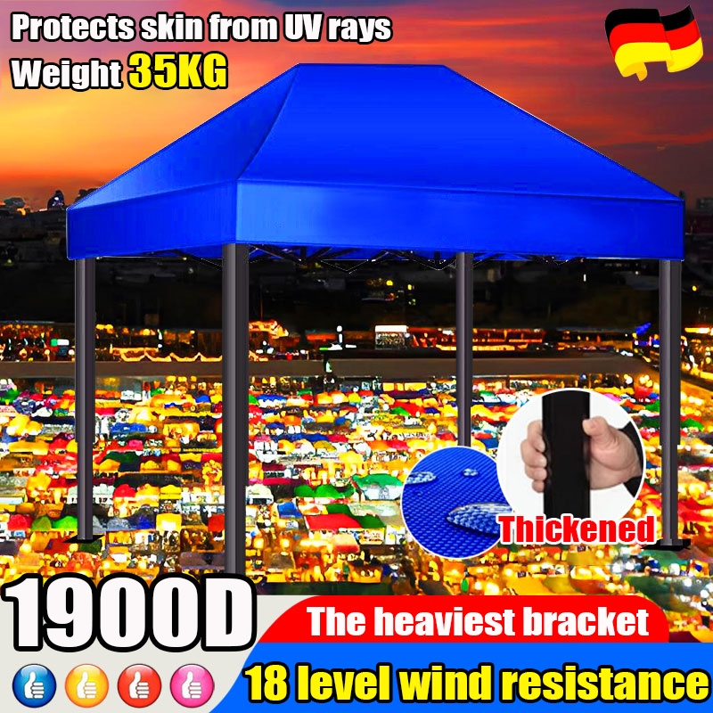 Folding Retractable Tent Waterproof 2x2 2x3 3x3 3x6M outdoor heavy duty ...