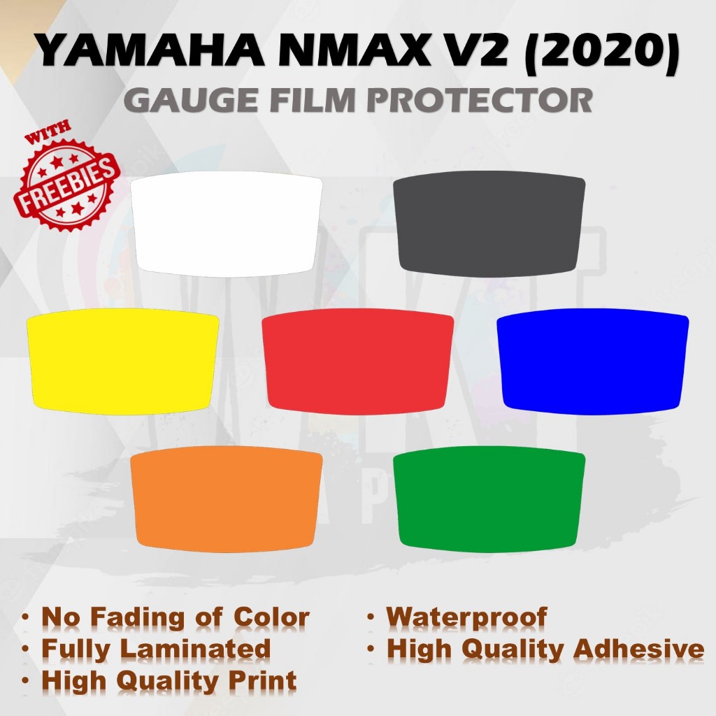 YAMAHA NMAX V2 (2020) PANEL GAUGE PROTECTOR (WATERPROOF, NO FADE ...