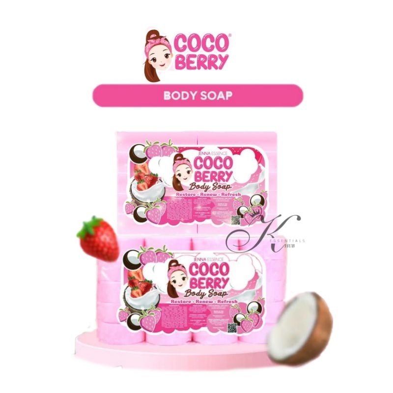 COCOBERRY BODY SOAP KILO PACK(BUY 10packs FREE TARP) | Shopee Philippines