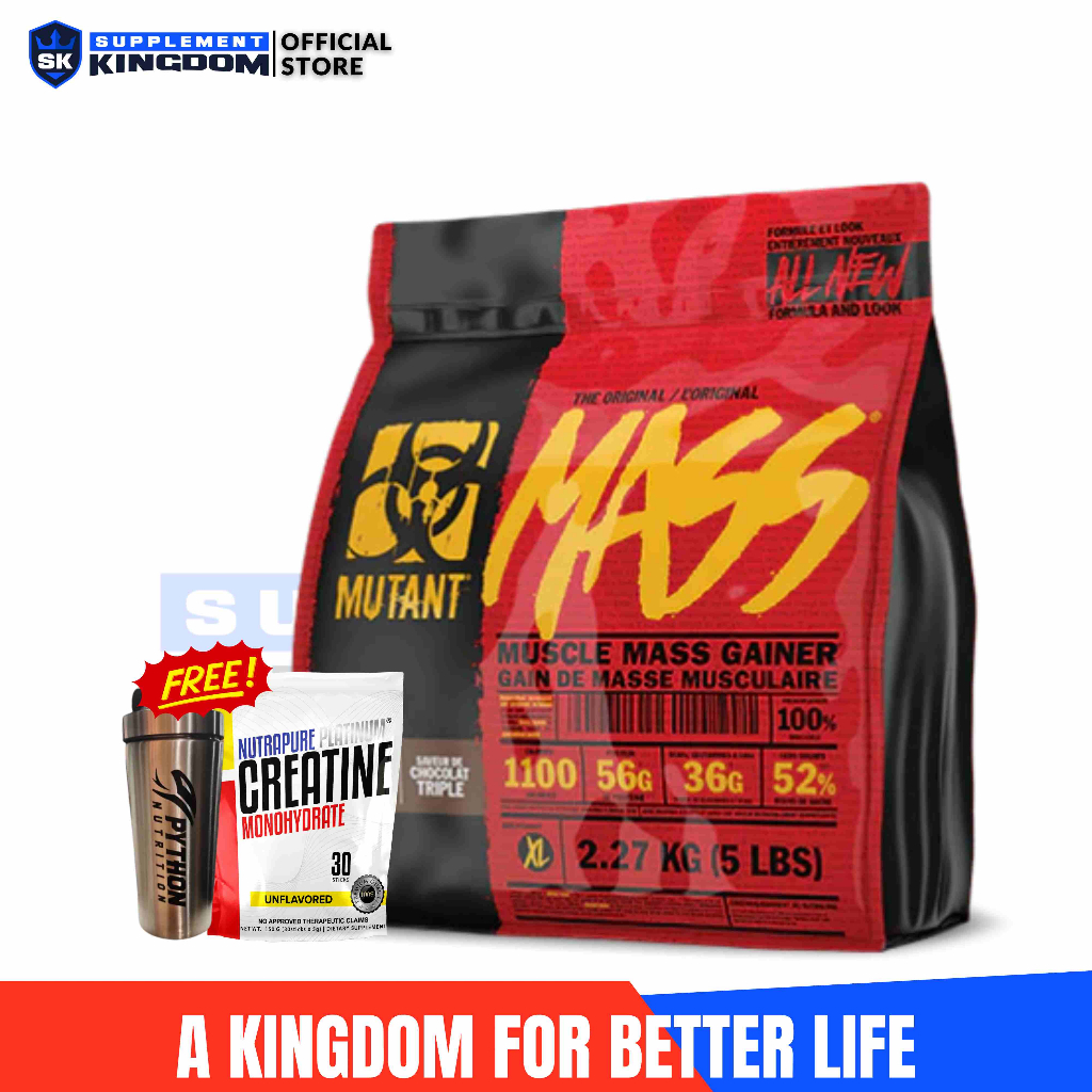 MUTANT MASS GAINER | MASSIVE GAINER - #1 Muscle Mass Gainer | Shopee ...