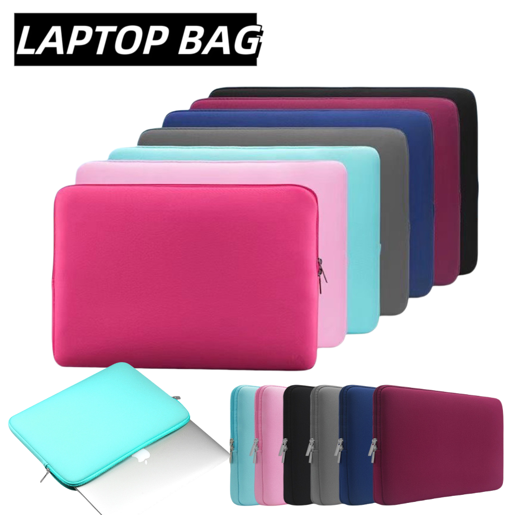 High end laptop bag 13/14/15.6-inch zipper soft cover shell protective ...
