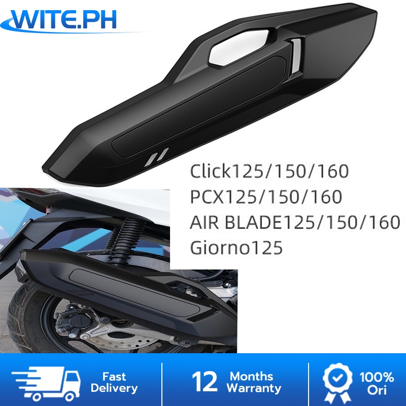 PCX 160 / CLICK 160 Muffler Cover Motocycle Exhaust Heat Guard Cover ...