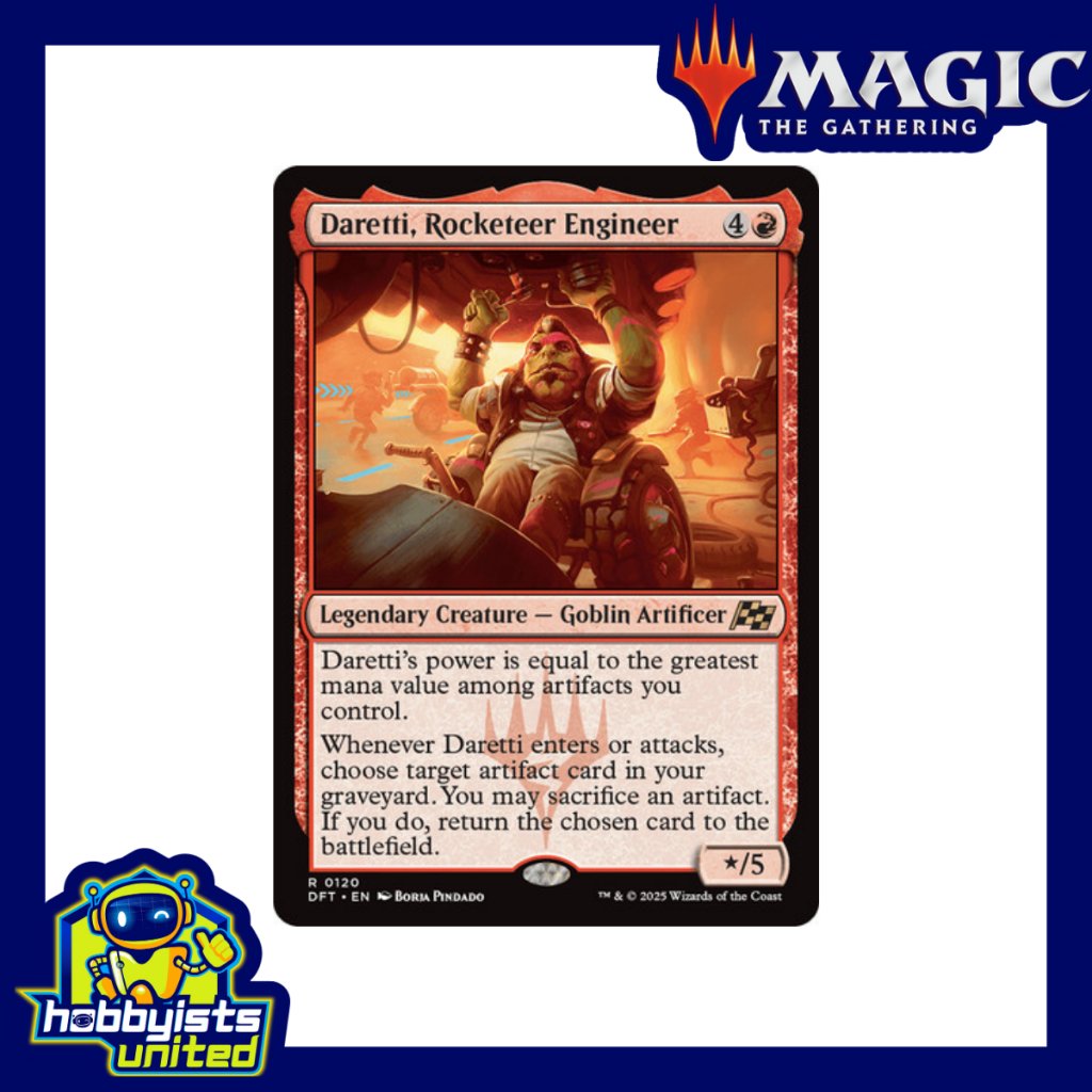 Daretti, Rocketeer Engineer - Magic: The Gathering (Aetherdrift) | Shopee Philippines