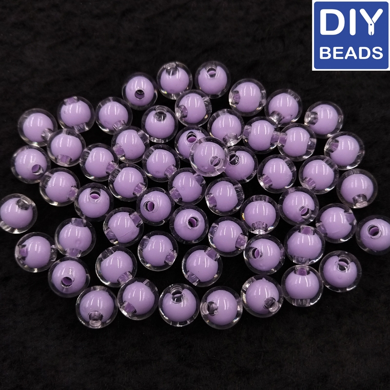 Diy Beads Smooth Sago Beads Light Violet (250grams) | Shopee Philippines