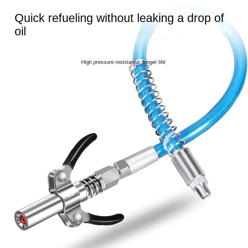 Heavy-Duty Grease Gun Nozzle Locking Clamp Type High Pressure Grease ...