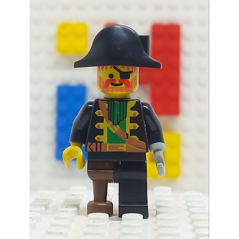 LEGO Pirates - Captain Red Beard - Plain Pirate Hat - Minifigure pi002 ...