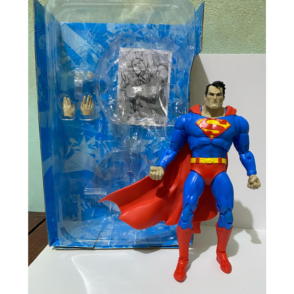McFarlane DC Universe Superman Hush BIB MCF | Shopee Philippines