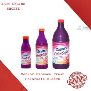 Zonrox Blossom Fresh Colorsafe Bleach in 450ml, 225ml, and 95ml sizes ...