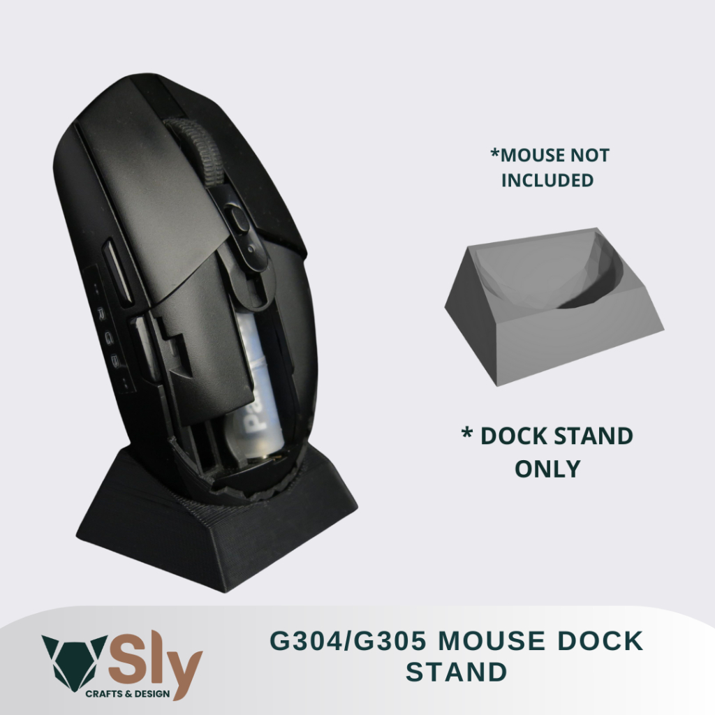 G304/G305 Mouse Dock Stand | Wireless Gaming Mouse Holder Base | Shopee ...