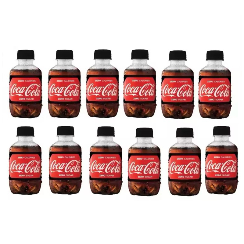 Coca-Cola Coke Swakto Zero No Sugar 1pack 190x12 bottles AUTHENTIC COCA ...