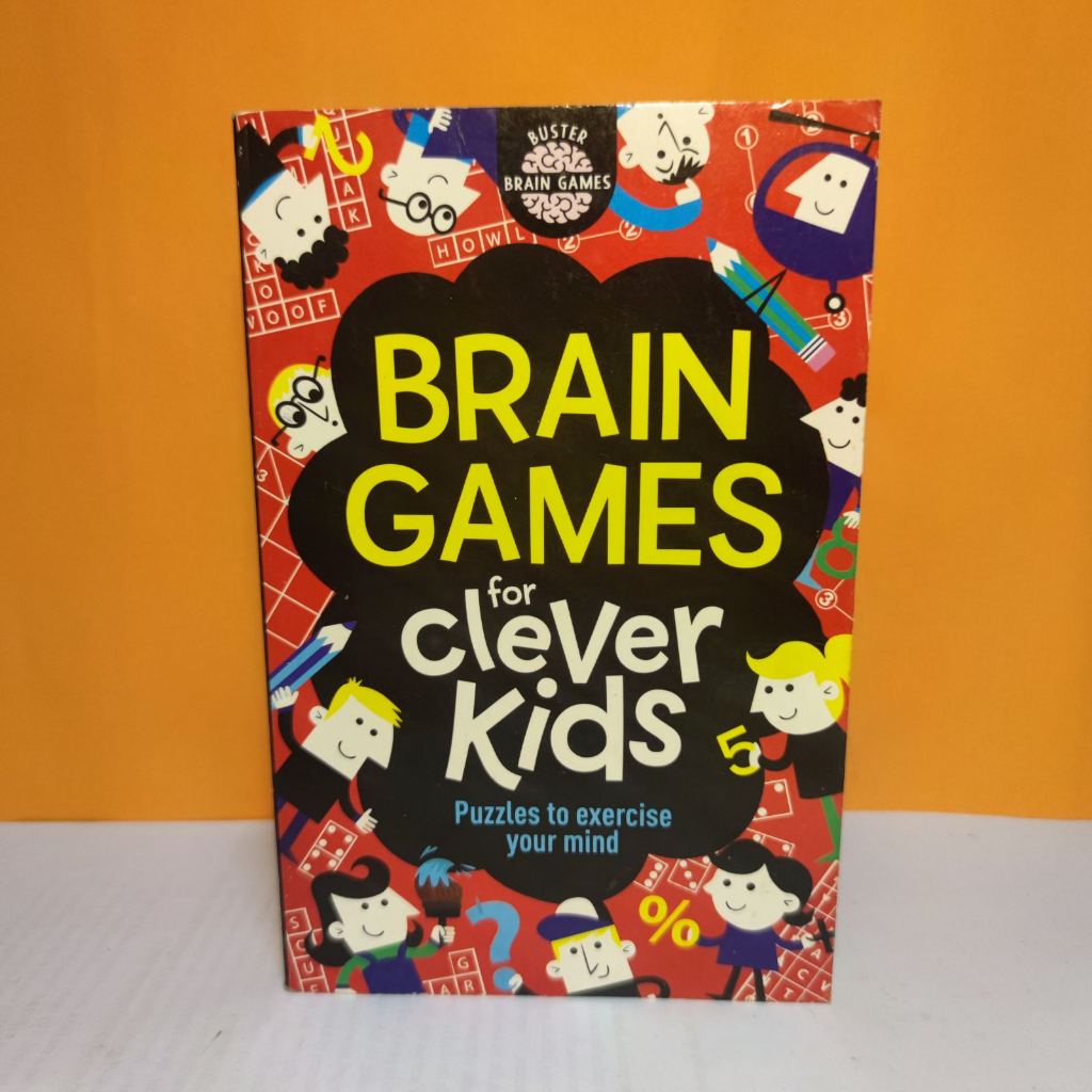 Brain Games for Clever Kids by Gareth Moore (Secondhand Preloved Book ...