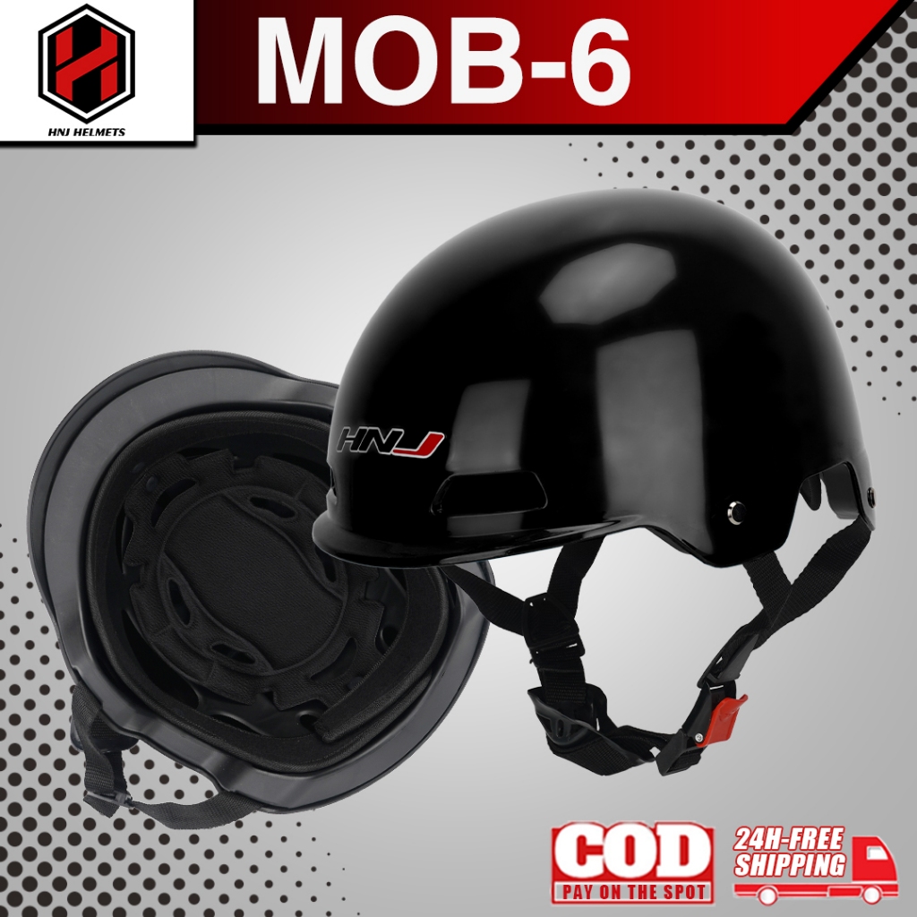 HNJ Nutshell Helmet Half Face Bell Helmet Motorcycle/Bike Helmet For ...