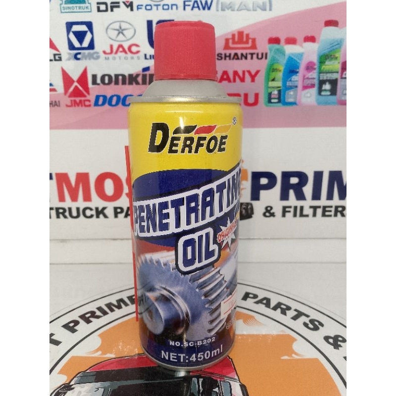 DERFOE PENETRATING OIL 450ML | Shopee Philippines