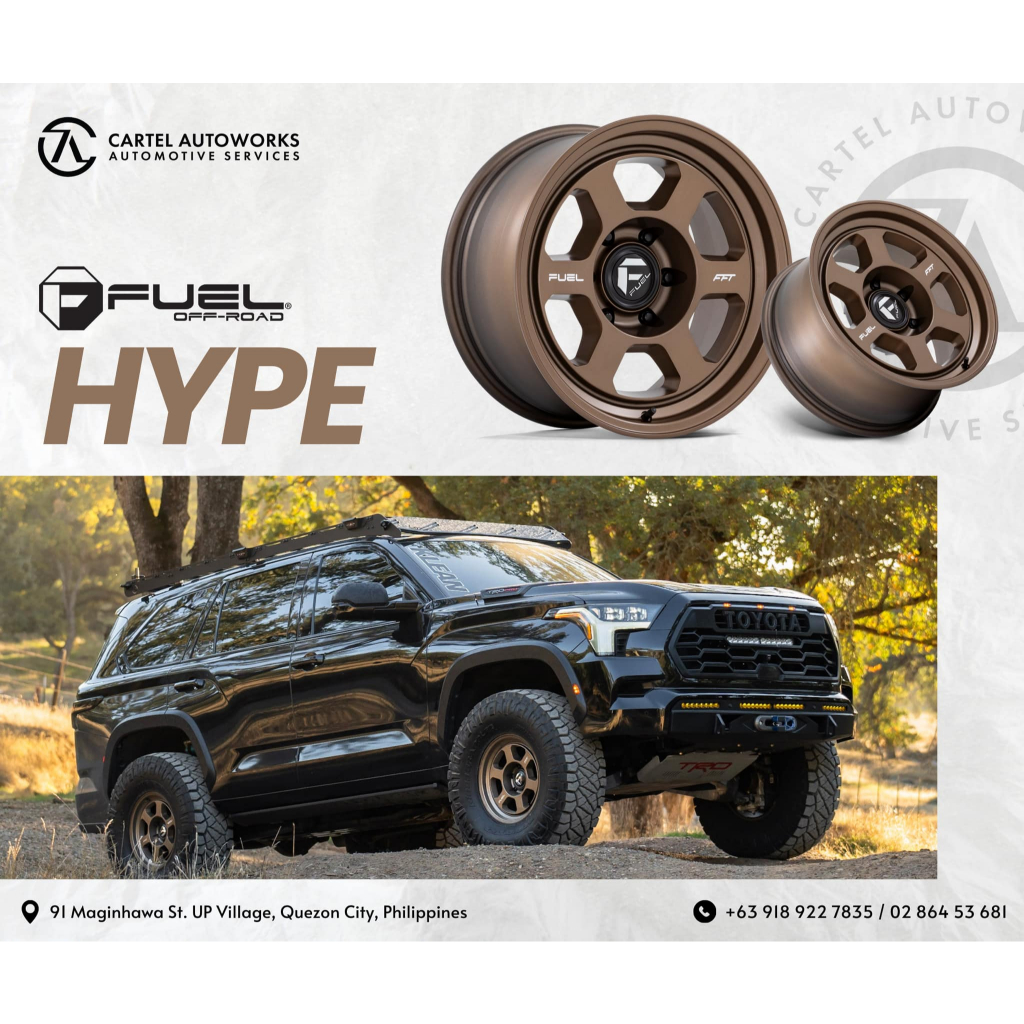 Fuel Hype 17s inch rims.. | Shopee Philippines