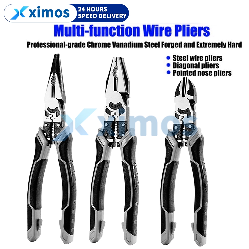 9 In1 Multipurpose Electrician Pliers Electrician Pliers Wire Cutter ...