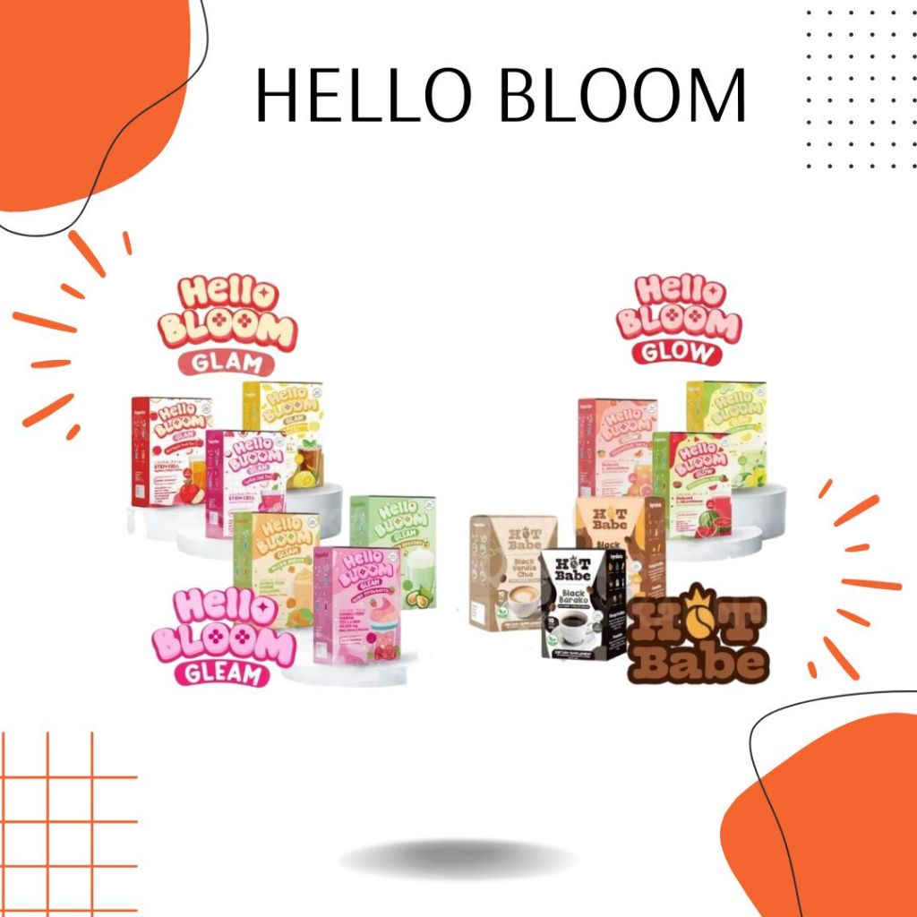 Kiray Celis Hello Bloom Glam Gleam Glow Iced Tea Hair, Nail, Skin 10 ...