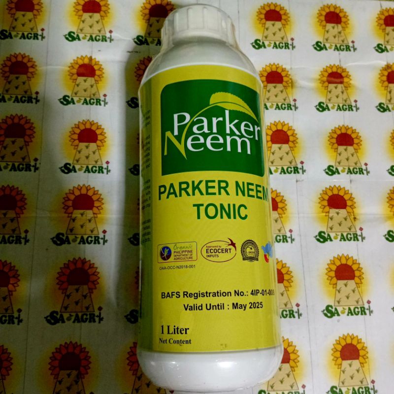 PARKER NEEM TONIC / NEEM OIL ORGANIC PESTICIDE (LITER) | Shopee Philippines