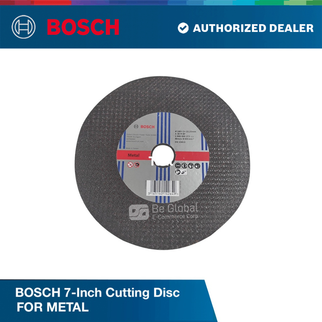 Bosch 7-inch Cutting Disc for Metal - Tools/Accessories | Shopee ...
