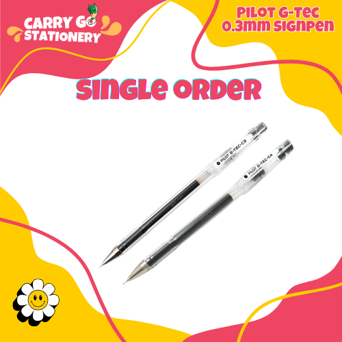 Pilot G-Tec Ultra-Fine Rollerball G-Tech Pen 0.3mm 0.4mm Signpen ...