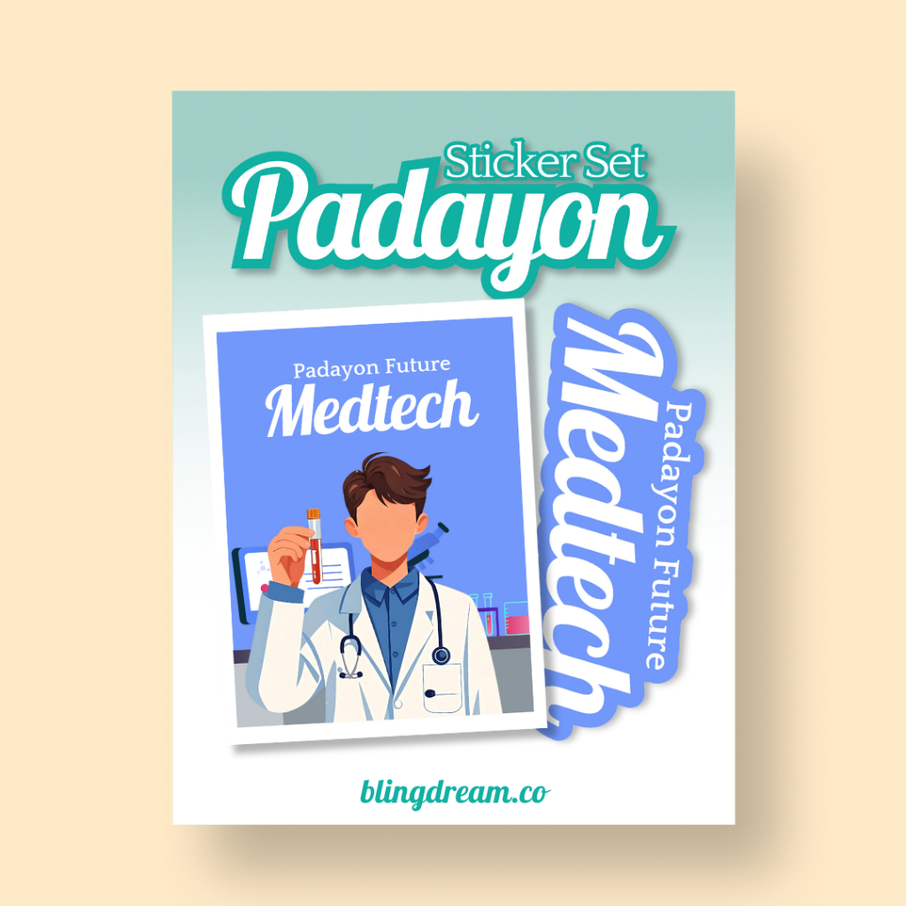 (page 4) Padayon Future Stickers | Male Version | Holographic Laminate ...