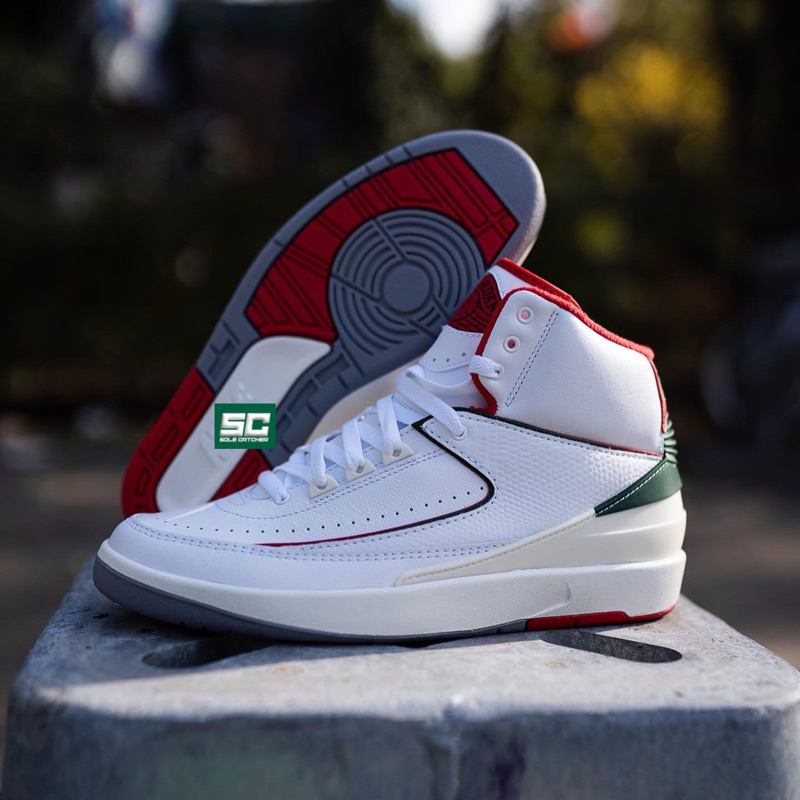 J2 High Retro Fire Red Sail | Shopee Philippines