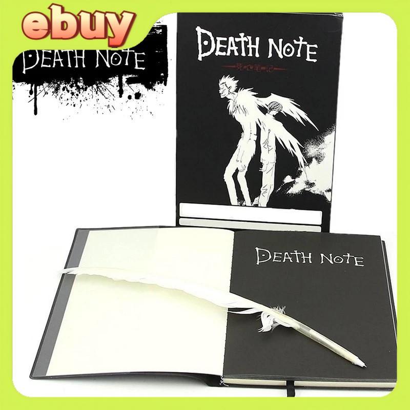 Anime Notebook Death Note with Feather Pen Cosplay Writing Diary Themed ...
