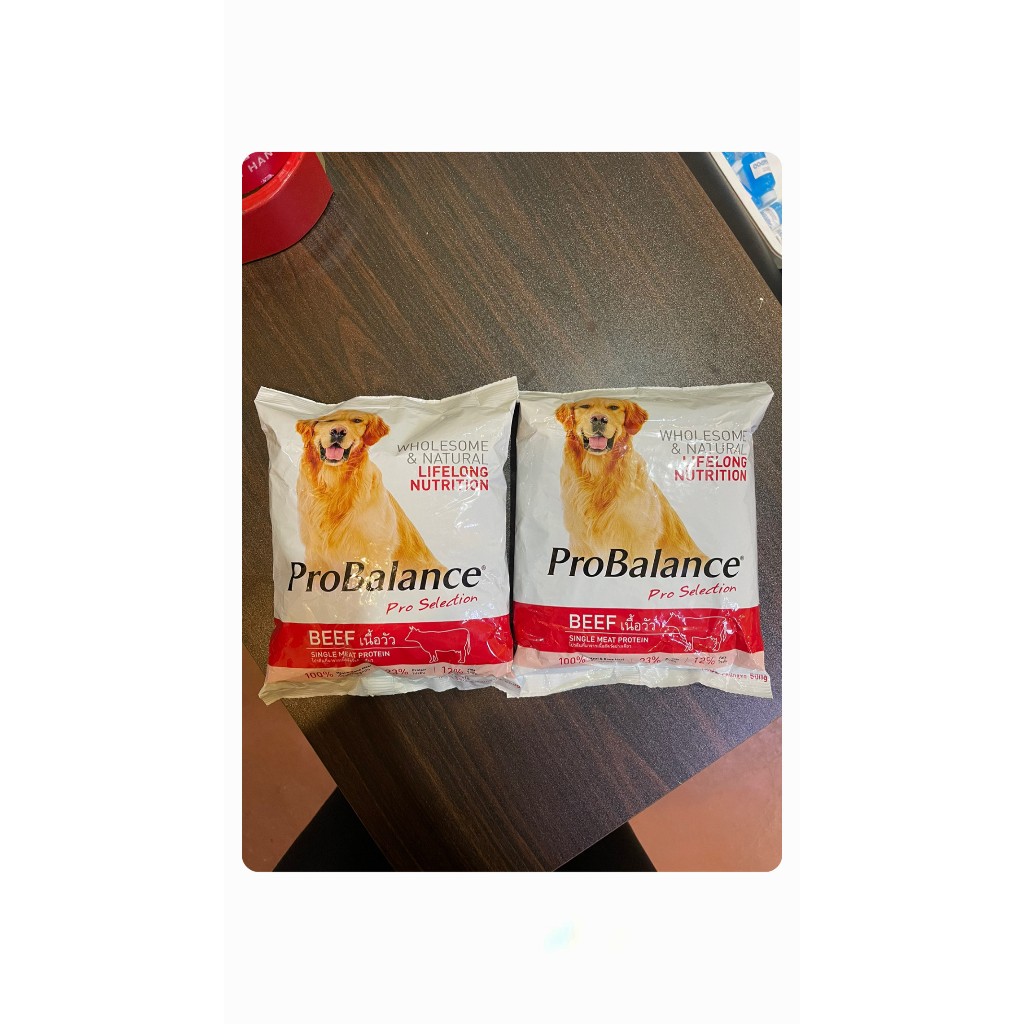 Pro Balance Adult Dog Food Original Packaging (Beef Flavor-500g) | Pet ...