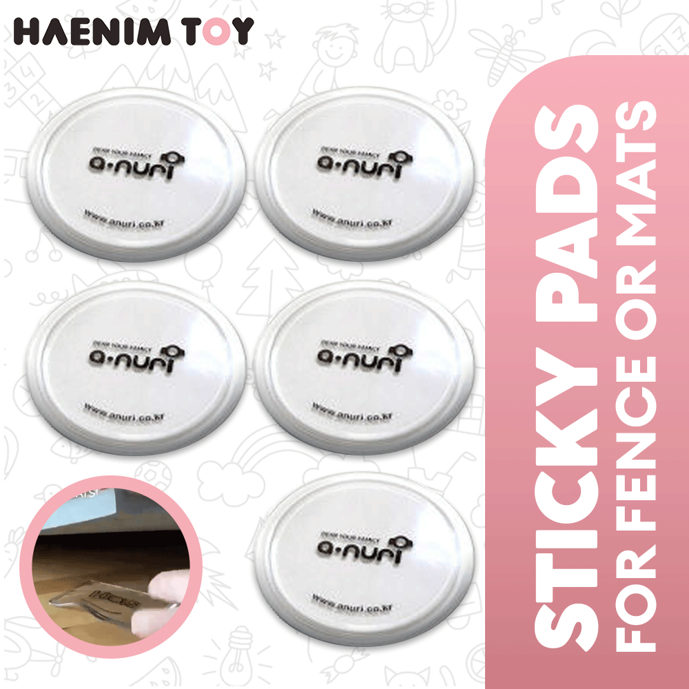 Haenim Toy - Sticky pads for fence or mats, re-usable and washable ...