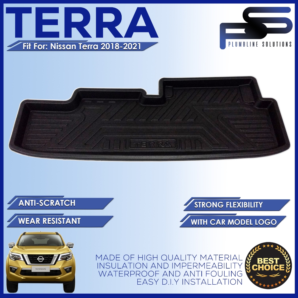 Nissan Terra 2018 2019 2020 2021 Cargo Liner Mat Trunk Tray - Trunk ...