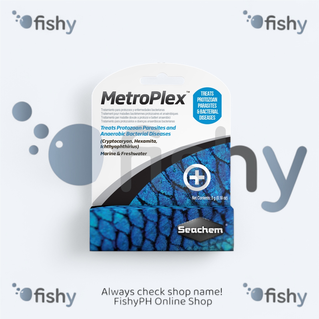 Seachem MetroPlex | Treats Fungal & Bacterial Diseases | Shopee Philippines