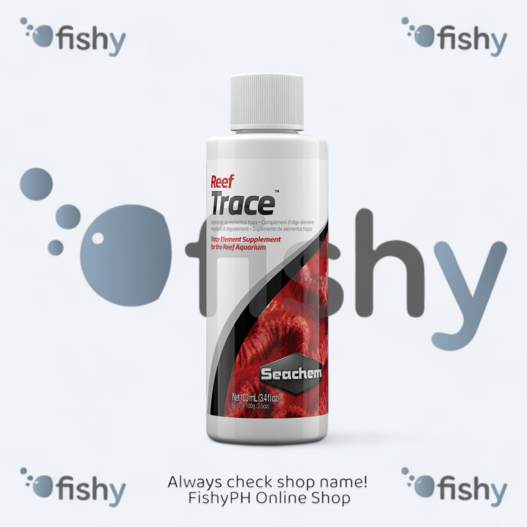 Seachem Reef Trace: Essential Trace Element Supplement for Marine ...