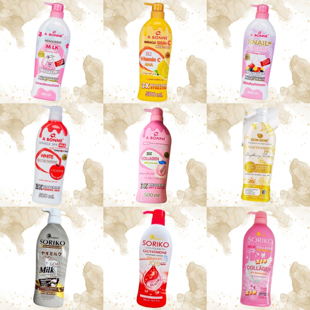 Whitening Body Lotion Assorted 500ml | Shopee Philippines