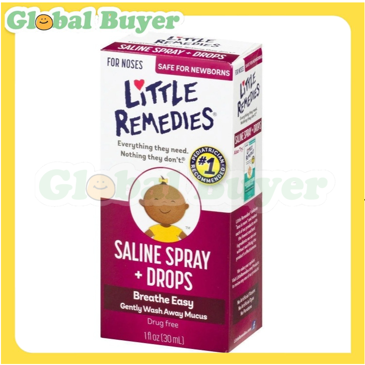 Little Remedies physiological nasal drops 30ml EXP:09/2026 | Shopee ...