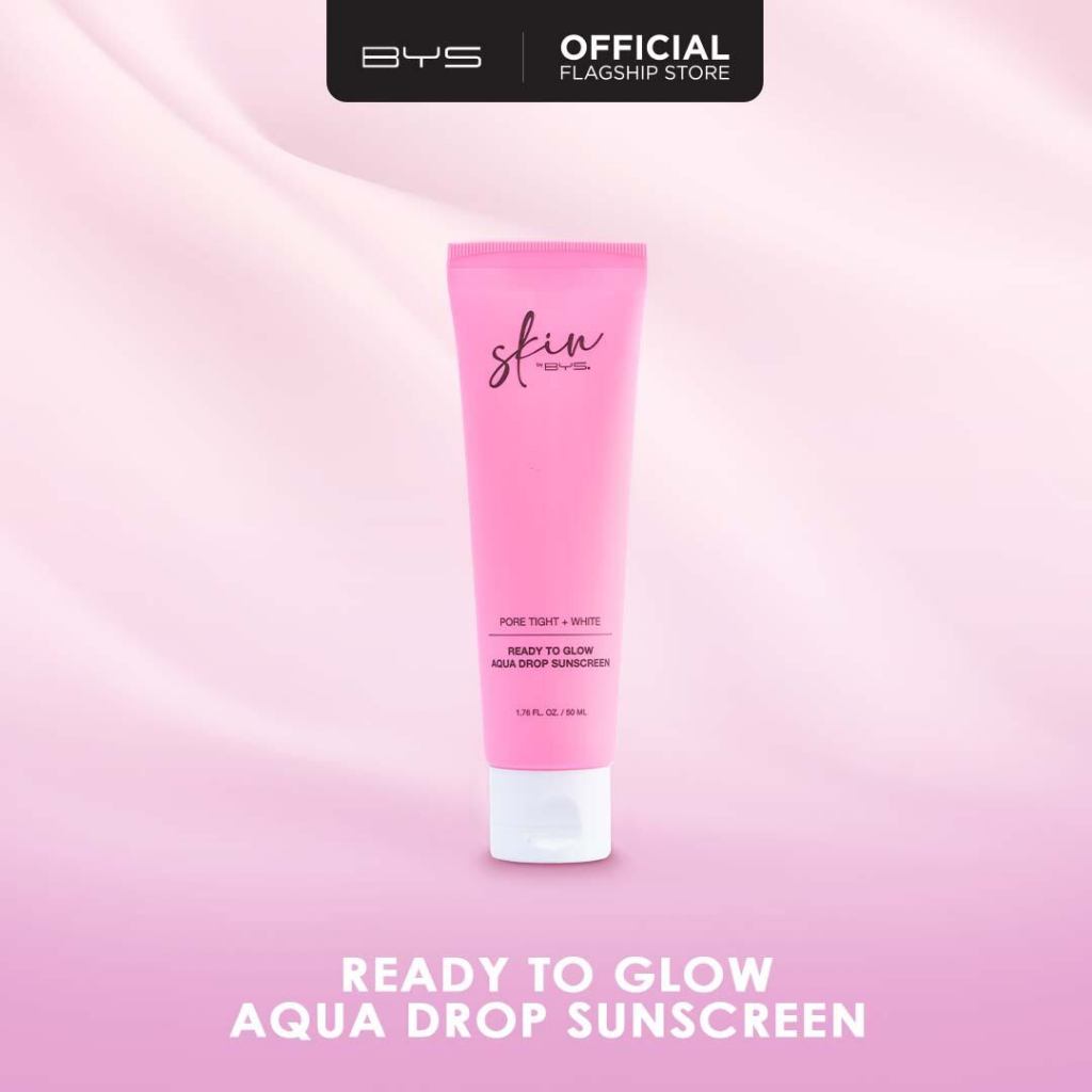 Skin by BYS Ready To Glow Aqua Drop Sunscreen 50G | Shopee Philippines