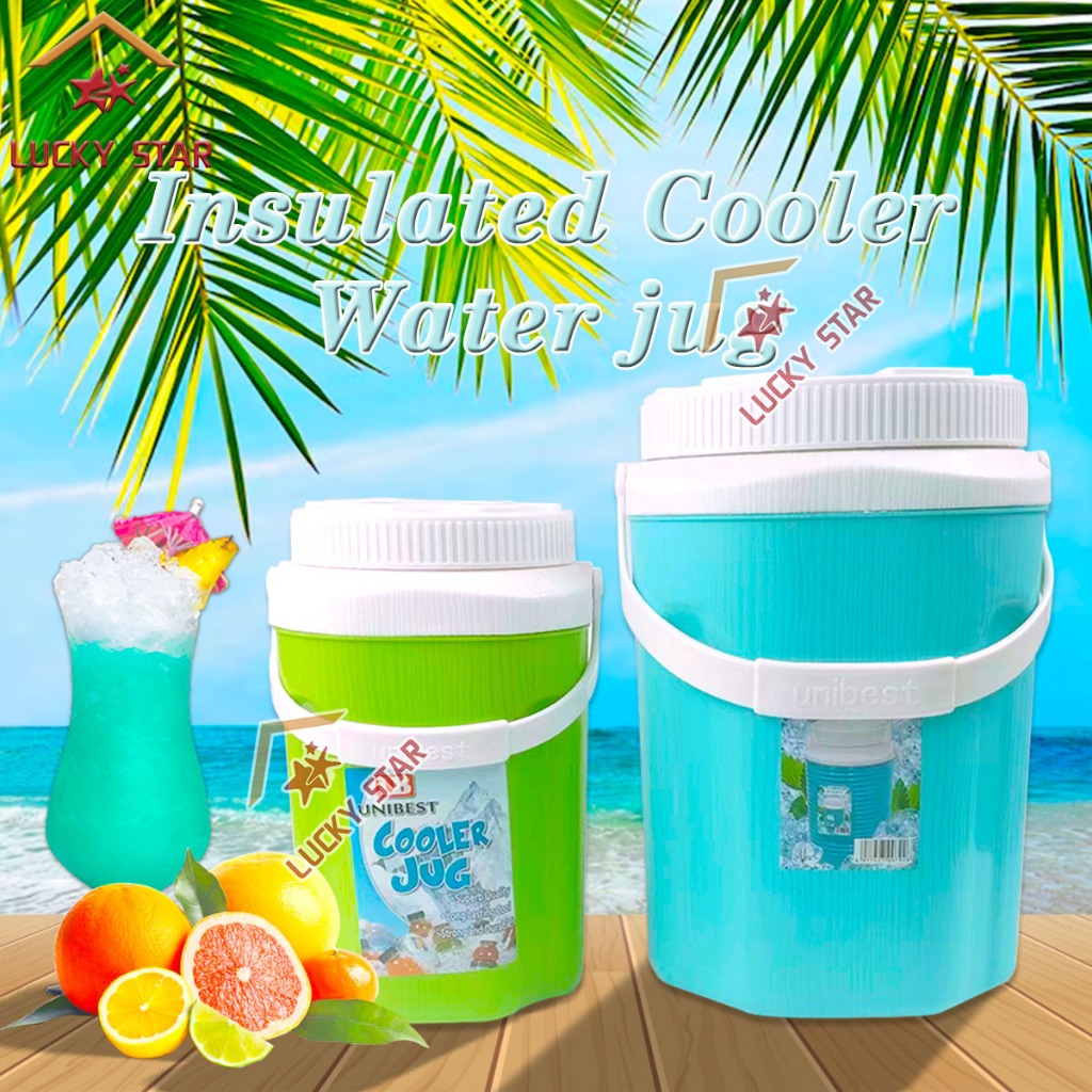 1L/3L Unibest Water Jug (Random Color) Outdoor Cooler Jug Water ...