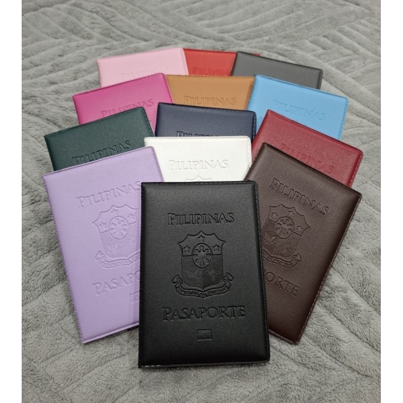 Passport Holder Embossed Gordon Material | Shopee Philippines