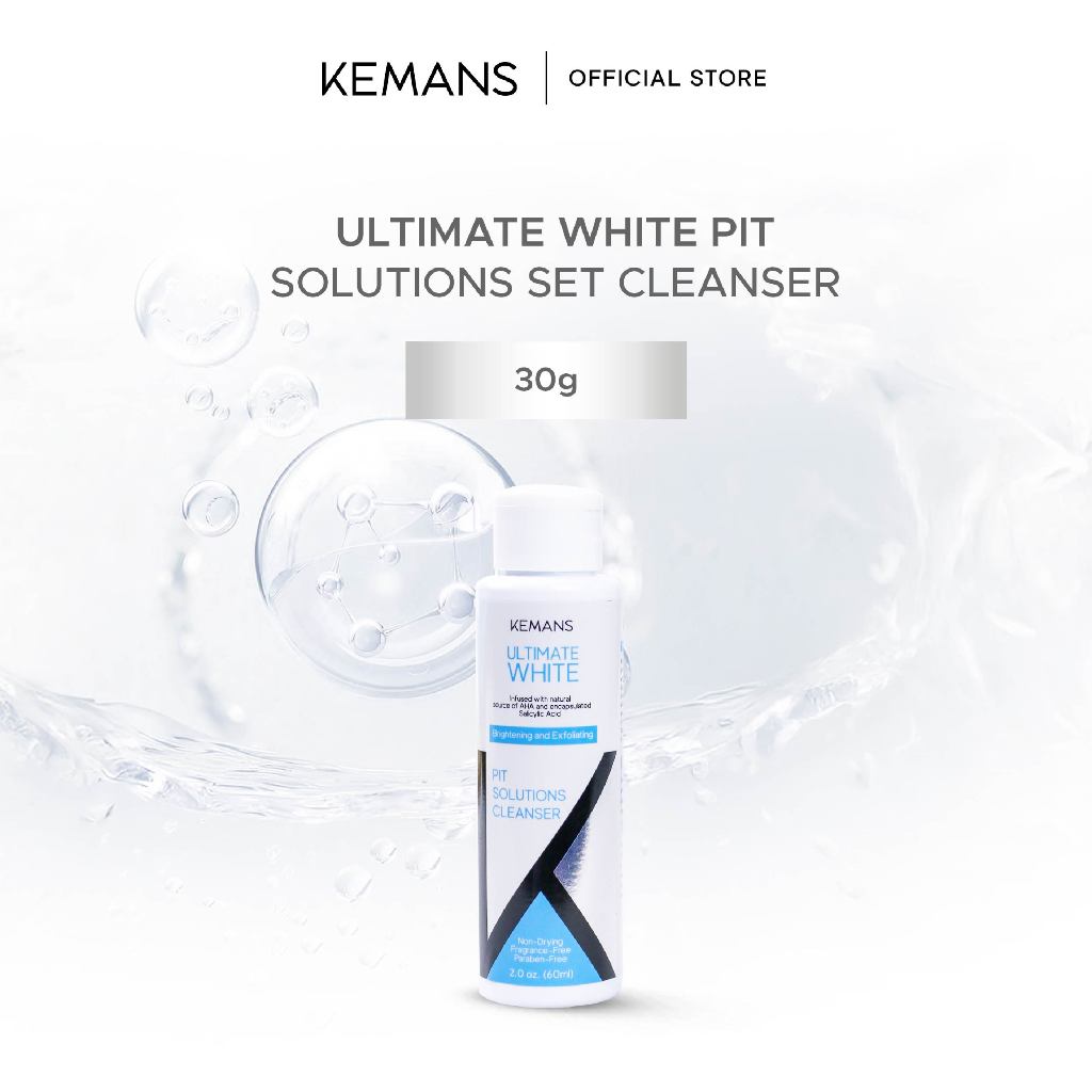 Kemans Ultimate White Pit Solutions Cleanser (60ml) – Underarm ...